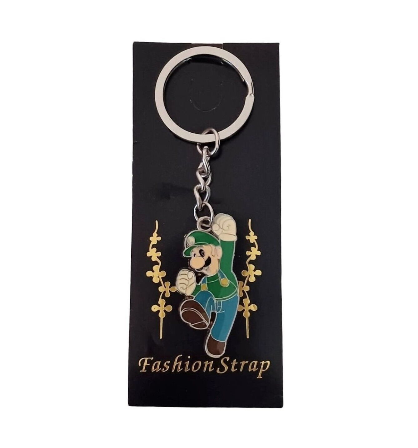 New! Super Mario Bros. Luigi Keychain | eBay