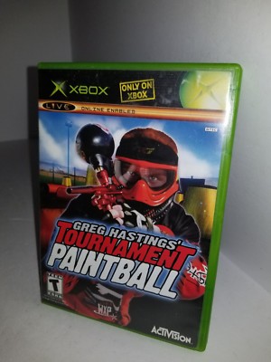 Greg Hastings' Tournament Paintball for Microsoft Xbox Original E18 ...