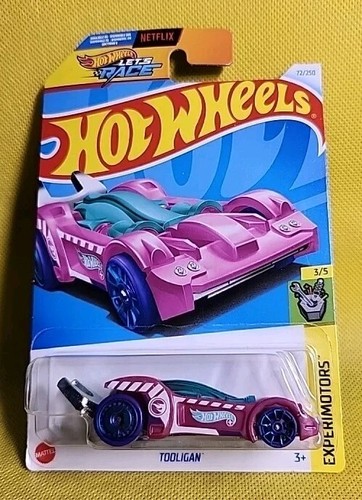 TREASURE HUNT 🔥 NEW HOT WHEELS TOOLIGAN TH #72 HW EXPERIMOTORS 3/5 RARE ...