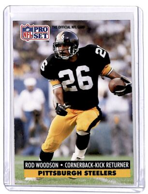 1991 Pro Set NFL Rod Woodson Pittsburgh Steelers #278 | eBay