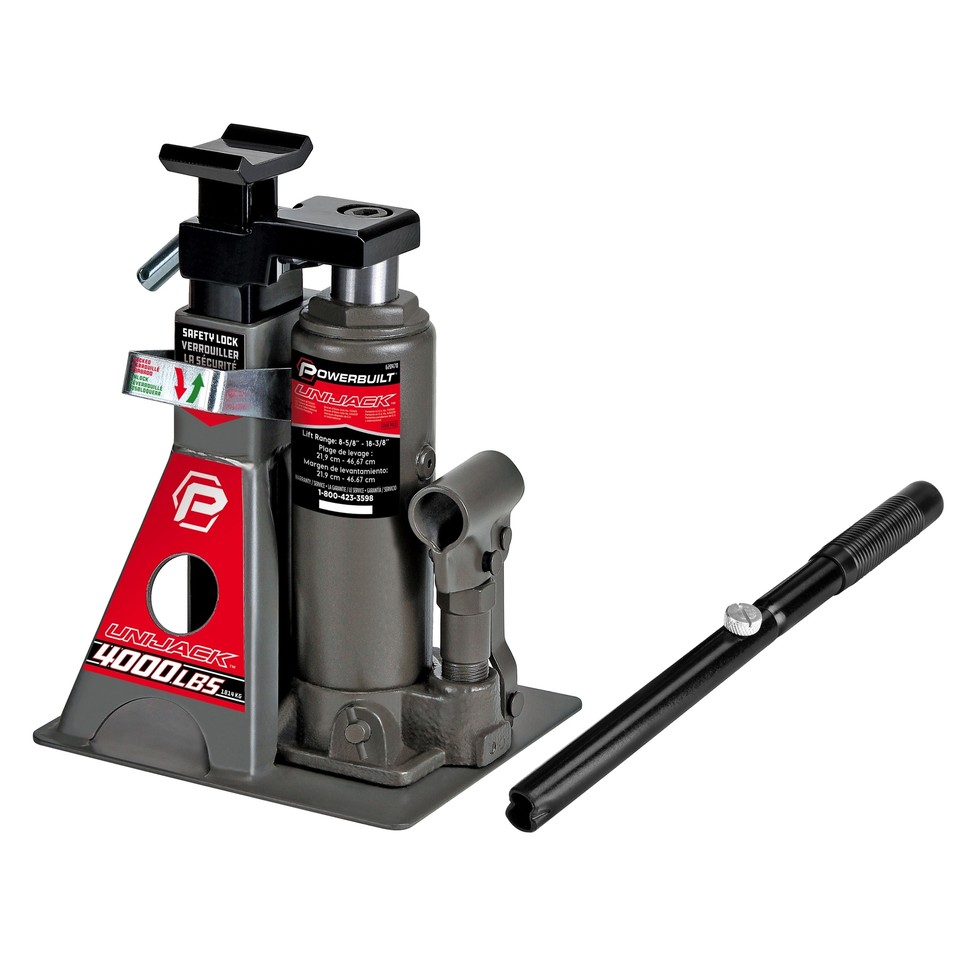 Powerbuilt 2 Ton UniJack Combination Hydraulic Bottle Jack - 620470 802405289093| eBay