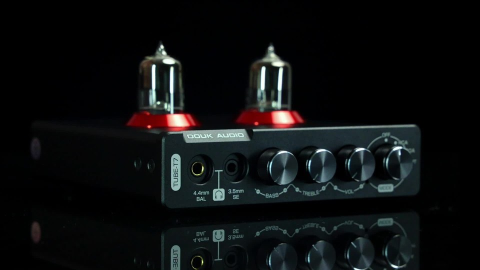 Mini Tube DAC Preamp COAX/OPT to RCA Converter Balanced Headphone Amp ...