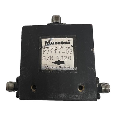 F7117-05 Marconi Coaxial Circulator 2000-4000Mhz 50W SMA | eBay