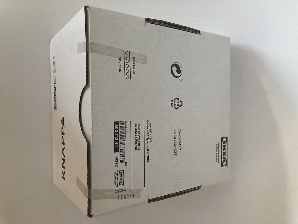 IKEA KNAPPA WhiteCeiling Pendant Light New! | eBay