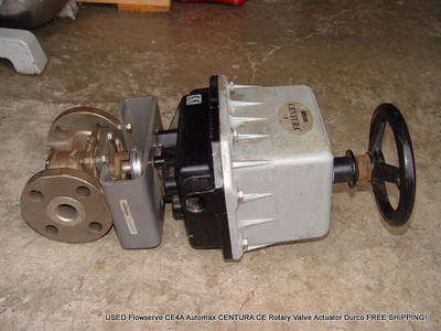 USED Flowserve CE4A Automax CENTURA CE Rotary Valve Actuator Durco FREE ...
