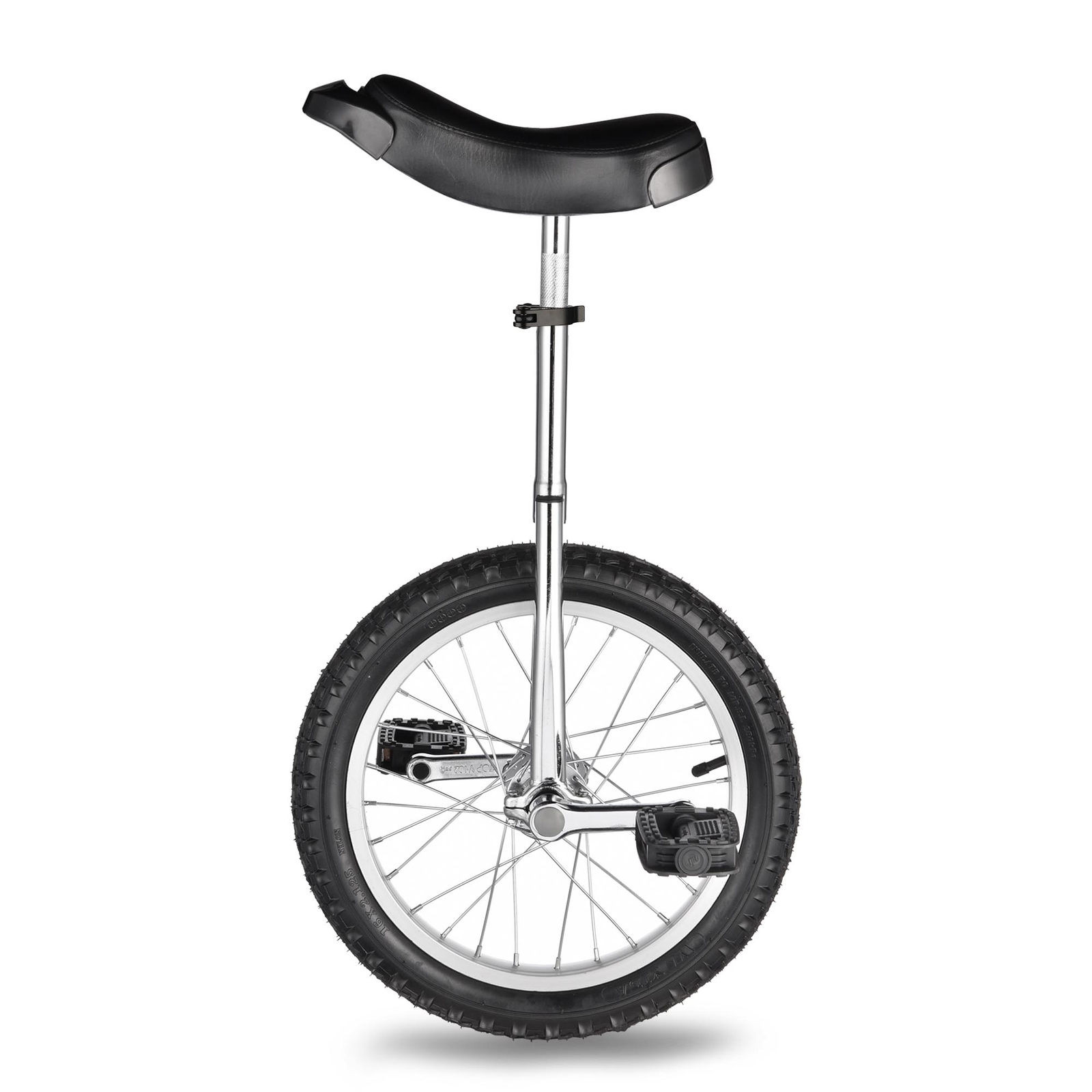 Yescom 16 In Wheel Outdoor Unicycle Adjustable Seat Exercise Unicycle ...