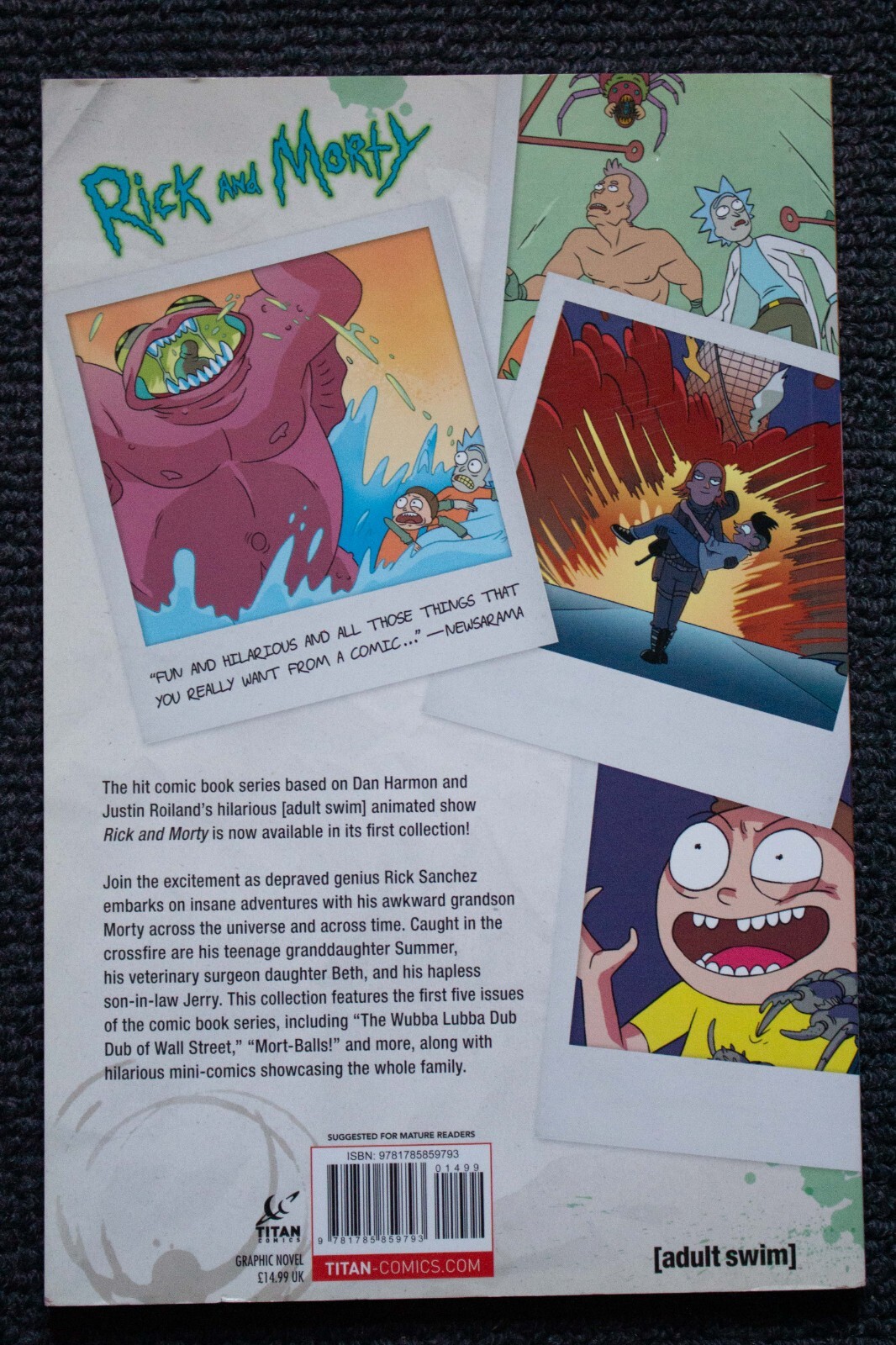 Rick and Morty, Book 1 by Zac Gorman (Hardback, 2016) for sale online ...