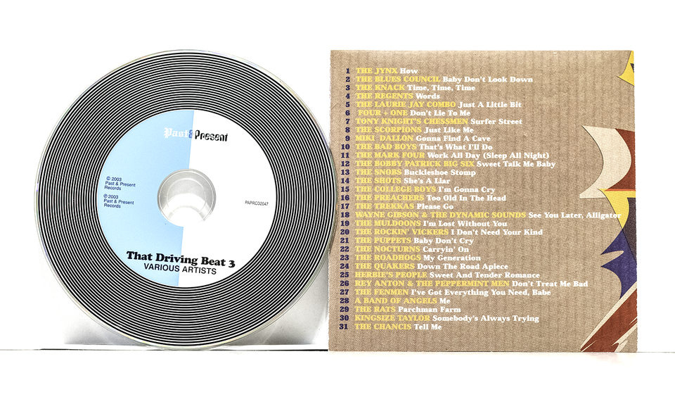 THAT DRIVING BEAT VOL3 (VARIOUS)UK FREAK RARITIES 1964-1966 / 2003 (UK ...