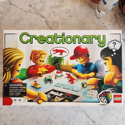 2010 Lego Creationary Game Complete in Excellent Condition 3844 ...
