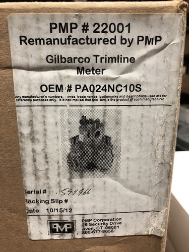 Gilbarco Assy Disp Meter US Meas OFM/OEM PA024NC10S | eBay