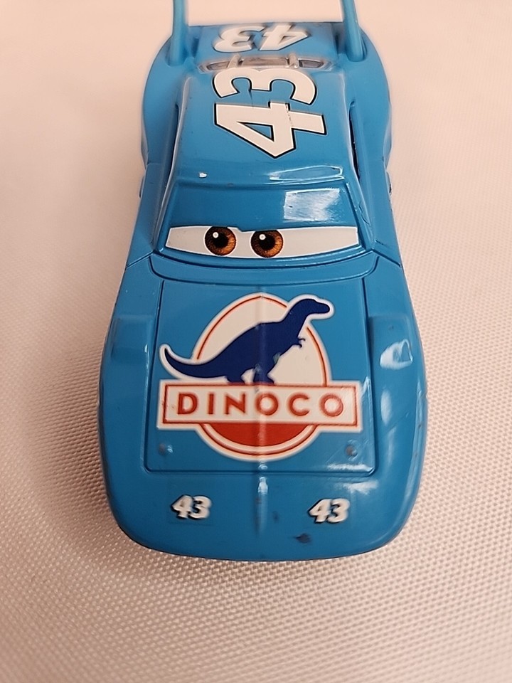 Disney Pixar Diecast Cars The King Dinoco Piston Cup #43 1970 Plymouth ...
