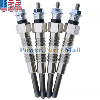 New 4 pcs Glow Plug MM401621 for Mitsubishi Iseki TL2100 TL2500 TL2300 ...