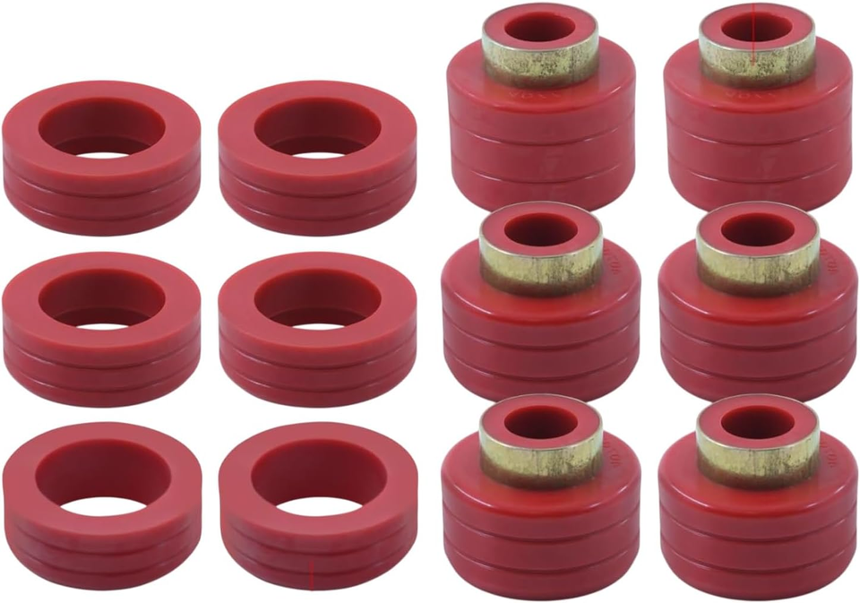12PCS Polyurethane Body Cab Mount Bushings Replacement for 1988-1998 C ...