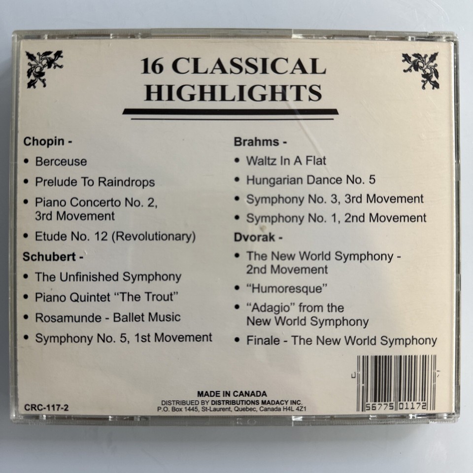 16 Classical Highlights CD 56775011727| eBay