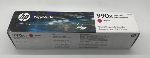 GENUINE HP 990X PageWide Cartridge High Yield Magenta M0J93AN Exp 10/ ...