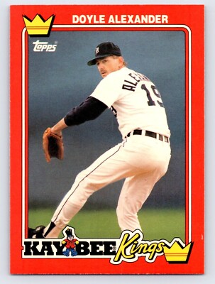 DOYLE ALEXANDER 1990 Topps Kay-Bee Toys Kings # 1 Detroit Tigers MLB | eBay