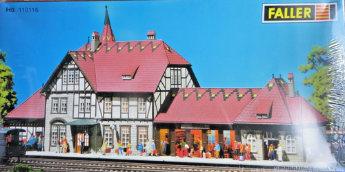 FALLER H0 110116 Railway Station " Schwarzburg " Kit with Instructions ...