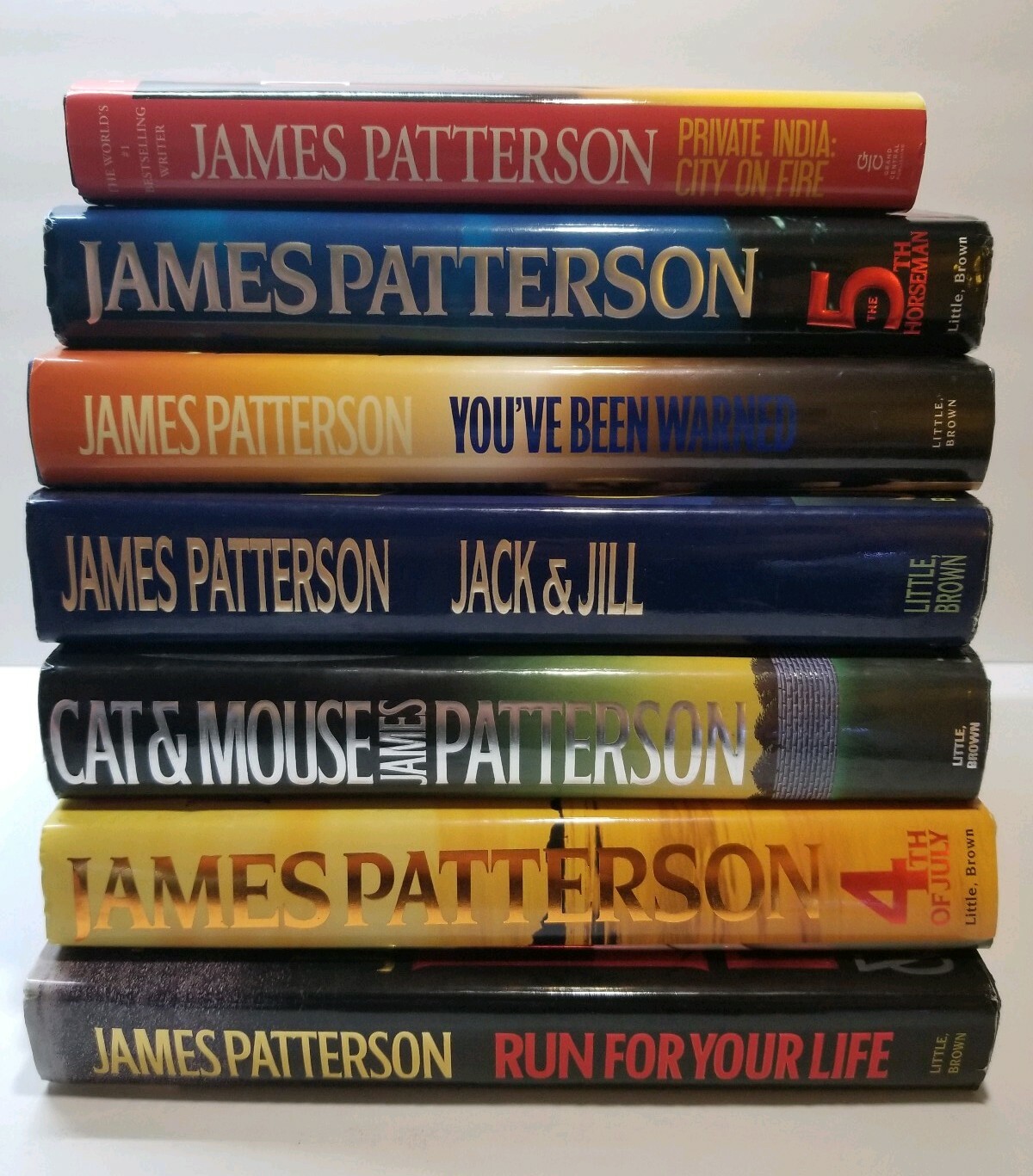 James Patterson hardcover books lot of 7 | eBay