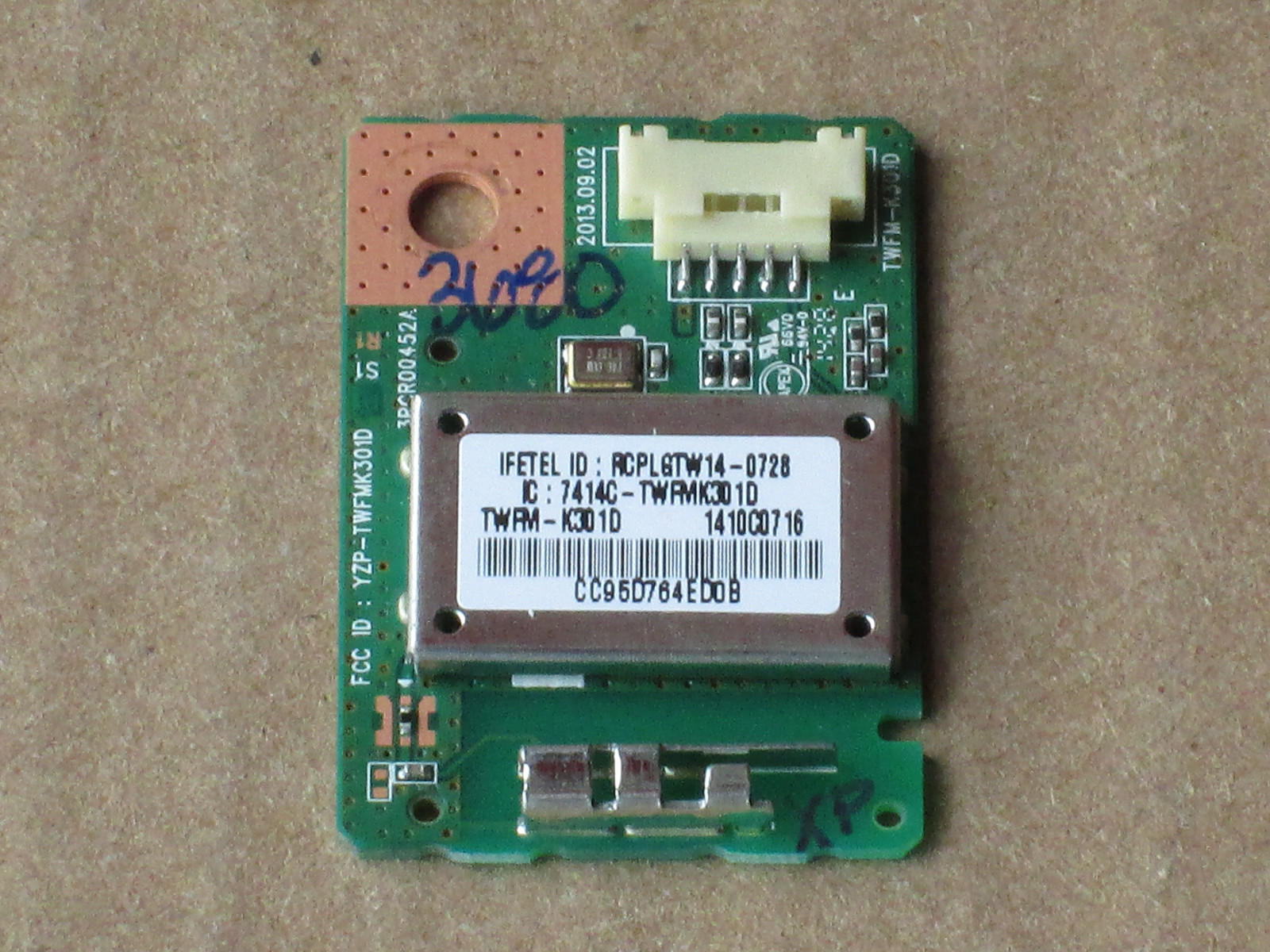 Vizio E390i-B1E (and Other Models) Wi-Fi Module Board TWFM-K301D YZP ...