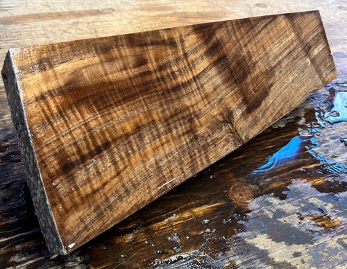 TIGER STRIPE AMAZING GRAIN Claro Walnut Gunstock Stock Blank Shotgun ...