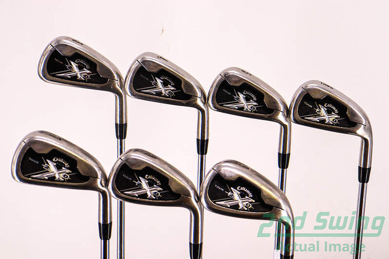 Callaway X-20 Tour Iron Set 3-9 Iron Graphite Stiff Right 38.0in | eBay