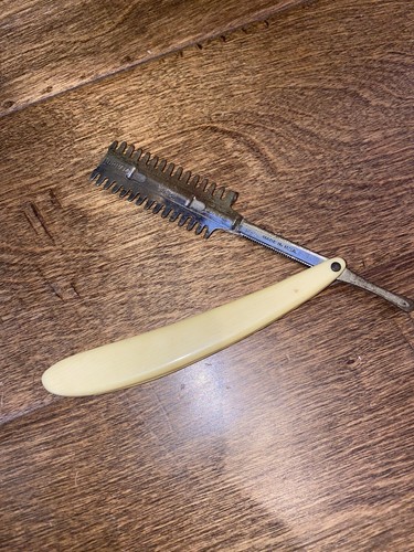 Durham Domino Vintage Safety Razor w/ Celluloid Handle | eBay