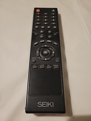 Seiki Black Wireless Television Remote Control Replacement Works For ...
