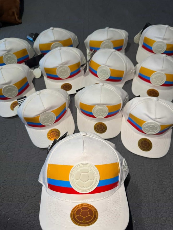 Adidas Colombia FCF Football Cap White Adjustable Limited Edition ...