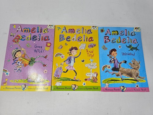Amelia Bedelia Series by Herman Parish Illustrated Children's Books Lot ...
