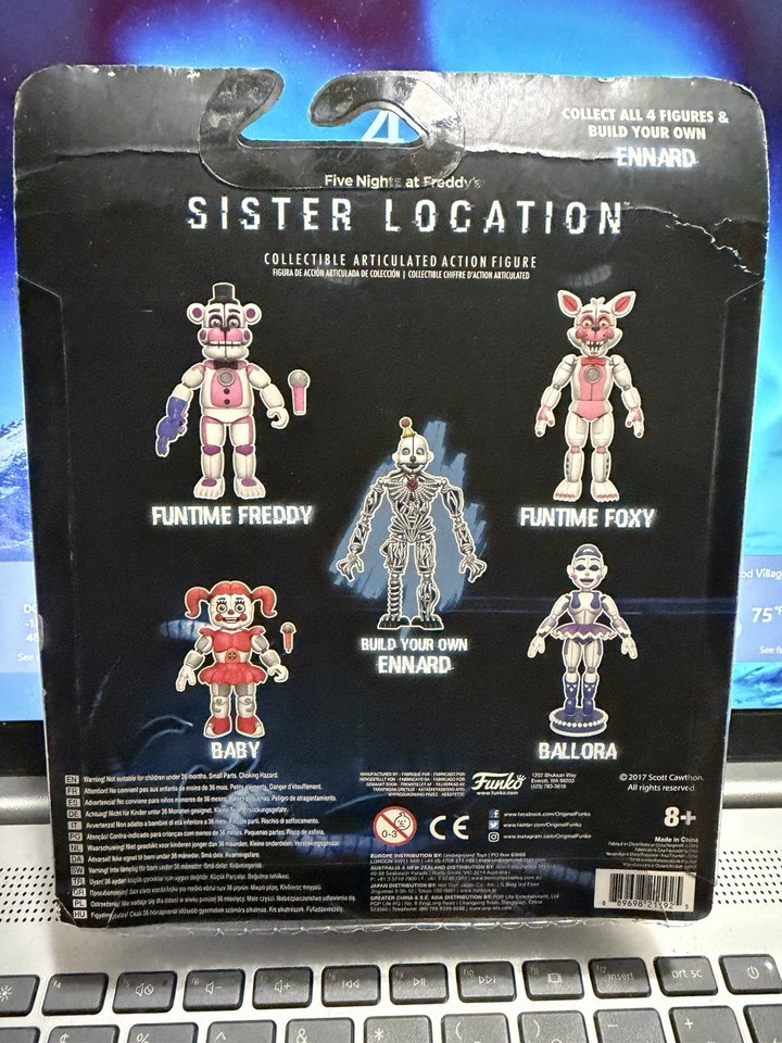 Funko Five Nights At Freddys CIRCUS BABY Figure Sister Location ...
