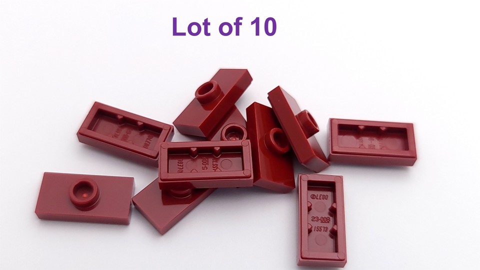 Lego 1x2 Plate with 1 Stud Groove and Bottom Stud Holder Jumper You ...