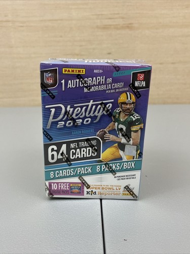 2020 Panini Prestige NFL Football Blaster Box - Factory Sealed | eBay