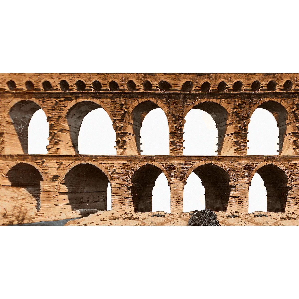 Roman Aqueduct Model