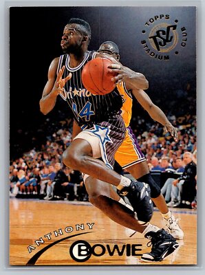 1994 Stadium Club Basketball #213 Anthony Bowie Orlando Magic | eBay