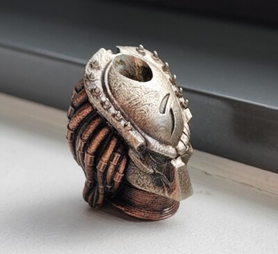 "Predator" Lanyard Bead Handmade Bronze/Nickel Silver | eBay