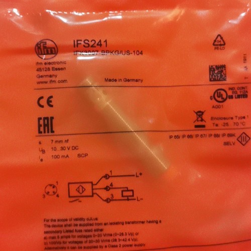 For IFM IFS241 New Inductive sensor Free Shipping | eBay