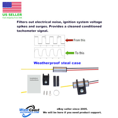 Tachometer signal filter Camaro Firebird Fiero GMC Truck Chevy Pontiac ...