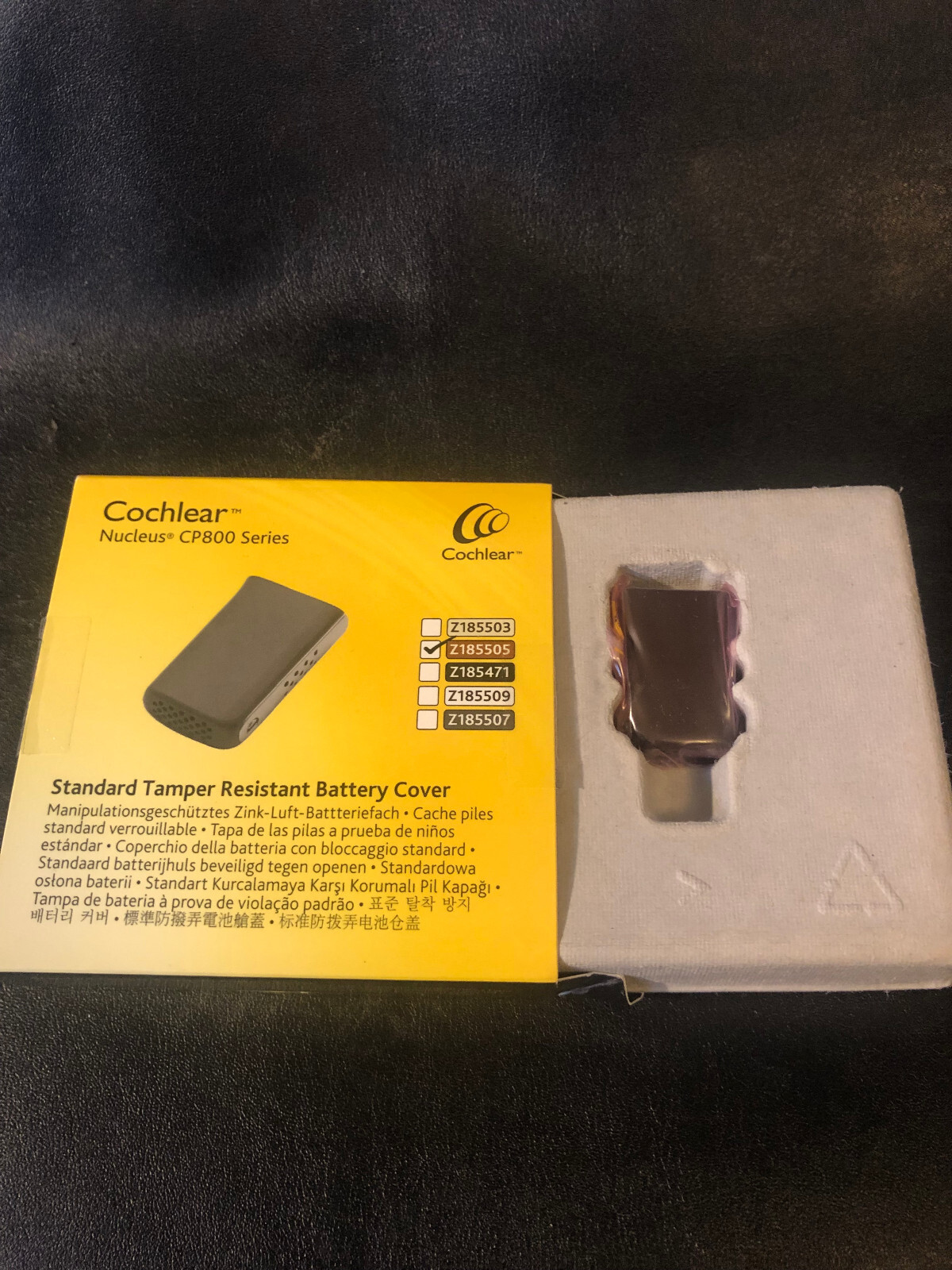 COCHLEAR NUCLEUS CP800 SERIES STANDARD TAMPER RESISTANT BATTERY COVER ...