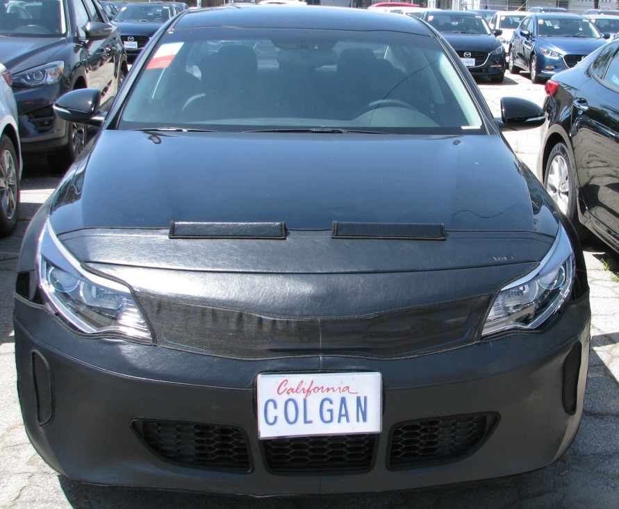 Colgan Front End Mask Bra 2pc. Fits Kia Optima PHEV Hybrid 2016-2018 W ...