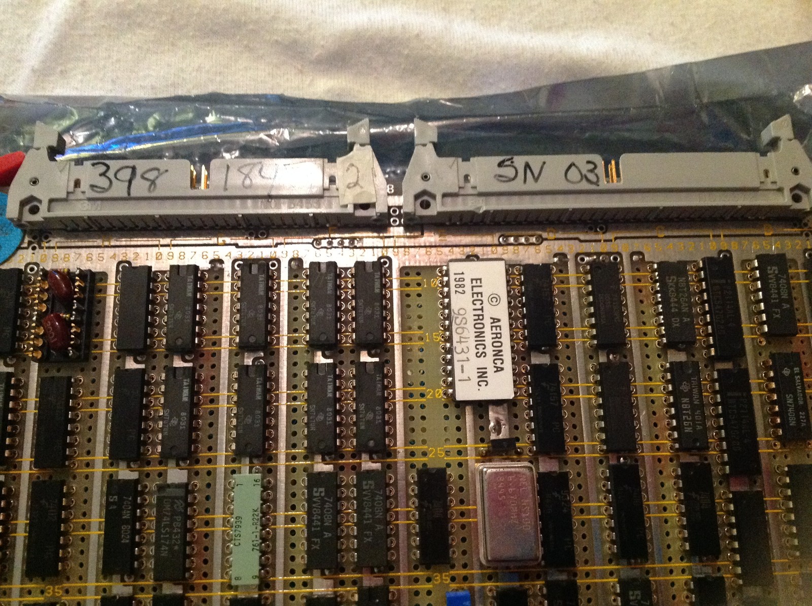 HYBRICON WIRE WRAP BOARD 036-058 REV-CCPU 398-8430-2 | eBay