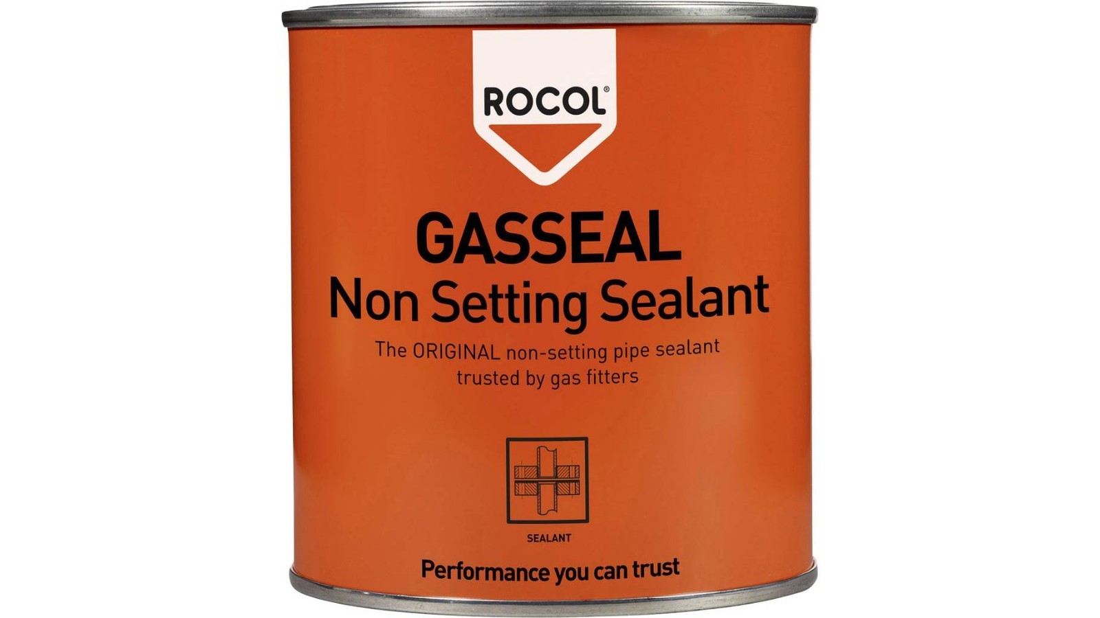 ROCOL GASSEAL SEALANT GAS SEAL PASTE 300g TIN FOR USE ON PIPE THREAD ...