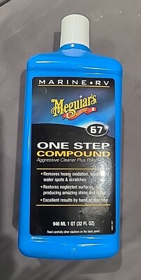 Meguiars M6732 OneStep Compound 32 oz Mari BRAND NEW 100% AUTHENTIC ...