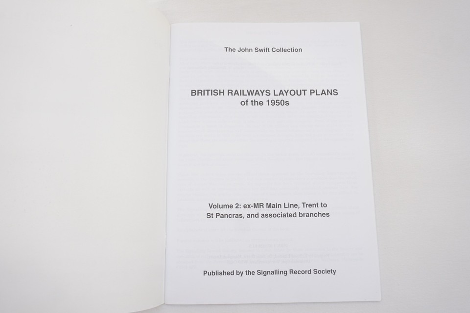 Signal Box Diagrams BR Railway Layout Plans of the 1950s Vol 2 Trent St ...