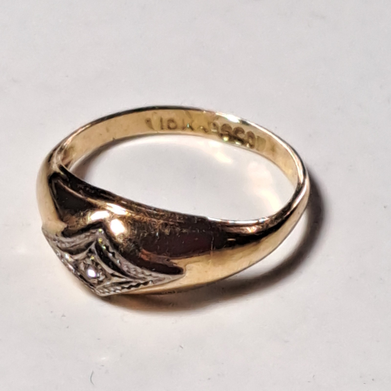 10K Yellow Gold Vintage Signed PSCO Baby Ring / Charm Weighs ~1 Gram | eBay