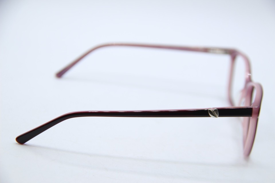 CHELSEA MORGAN CM 4008 BK/PK BLACK PINK AUTHENTIC FRAMES EYEGLASSES 53 ...