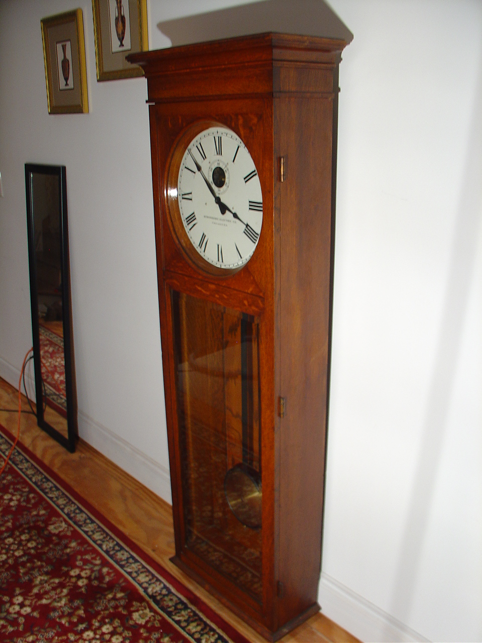 STROMBERG ELECTRIC CO. Master TimeClock (Pendulum style) WORKING ...