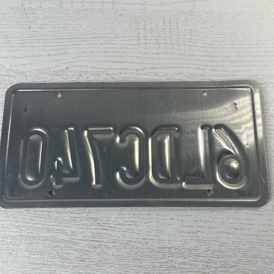 California Lipstick License Plate 6LDC740 Cursive | eBay