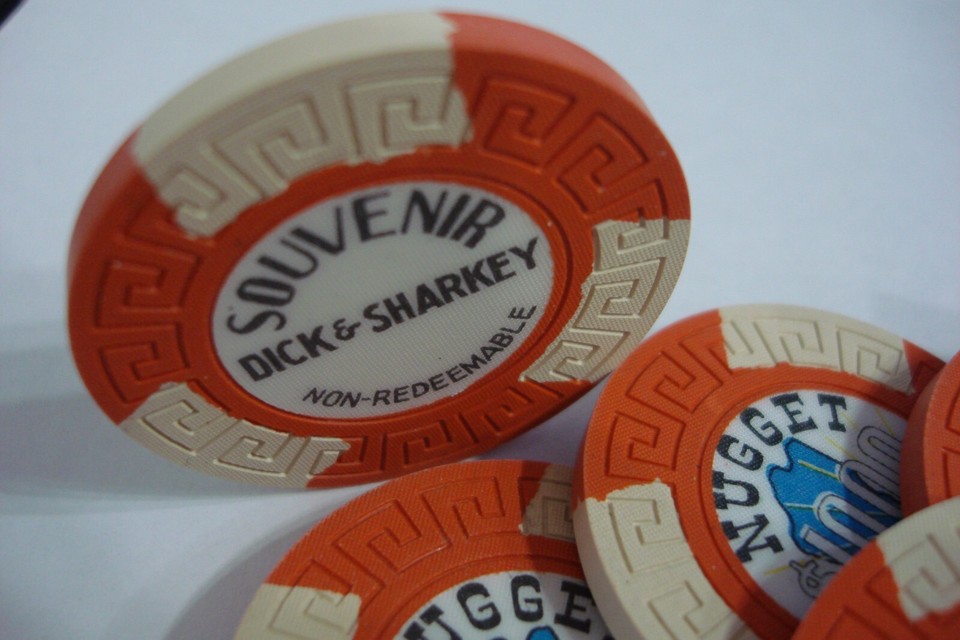 SHARKEYS $1000 AD CHIP, LARGE GREEK KEY MOLD, SOUTH LAKE TAHOE, NEV ...