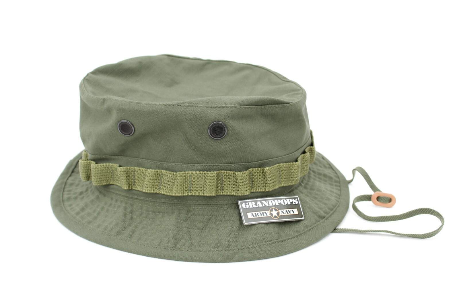 Vietnam Short Brim OD Green Jungle Hat Rip Stop Made in USA New ...