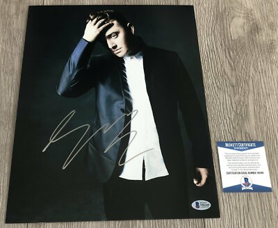 SAM SMITH STAY WITH ME SIGNED AUTOGRAPH 11x14 PHOTO A w/PROOF & BECKETT ...